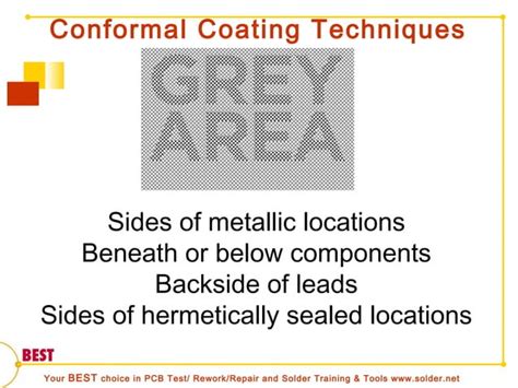 Masking For Conformal Coating Of Pcbs Ppt