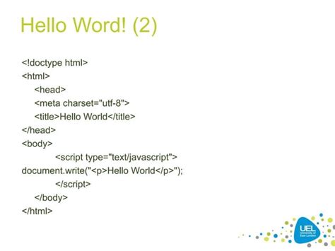 Introduction To JavaScript PPT Web Development Internet