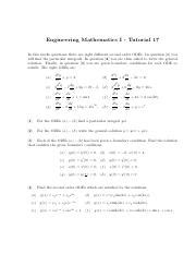 Solving Second Order ODEs Tutorial And General Solutions Course Hero