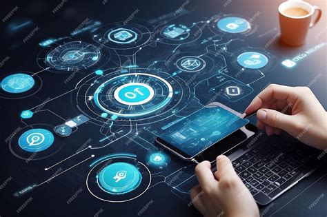 Smart Industry And Automation Concept Internet Of Things Iot Technology