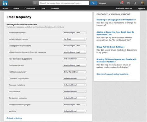 Easily Unsubscribe From All Linkedin Emails Social Media Current Job Power Of Social Media