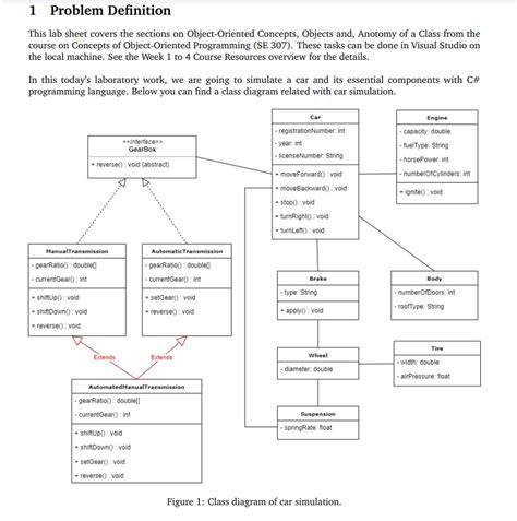 1 Problem Definition This Lab Sheet Covers The Chegg Com