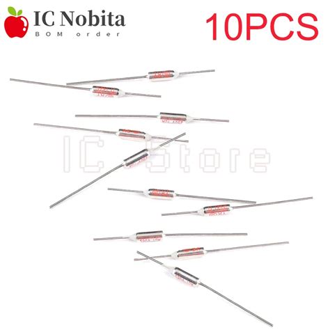 10PCS-Thermal-Fuse-TF-15A-250V-RY-Temperature-65C-73C-75C-85C-100C-110C ...
