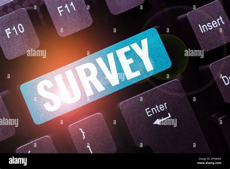 Conceptual Caption Survey Business Overview Look Closely At Or Examine Someone Or Something