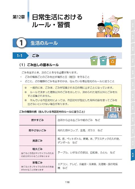 外国人生活支援ポータルサイト「日常生活のルール」 出入国在留管理庁