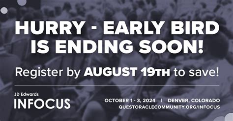 Quest Oracle Community On Linkedin Infocus Jdedwards Conference Questevents