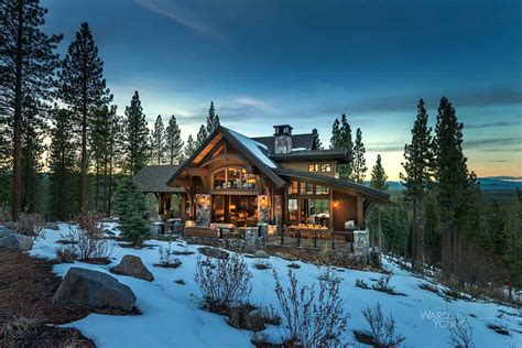 Lodge Style Home Blends Rustic Contemporary In Martis Camp