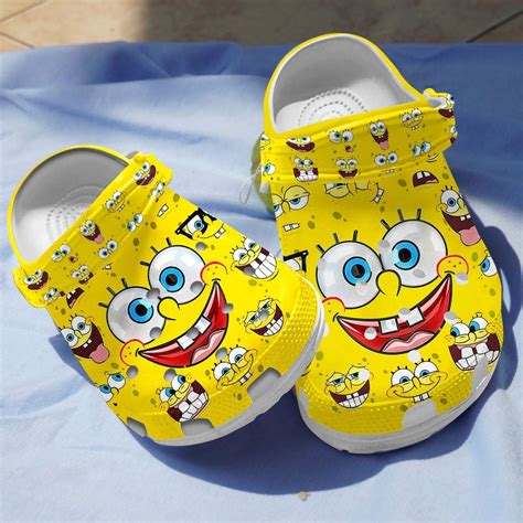 Comfortable Clogs Spongebob And Patrick Star Clogs Design By Crocodile