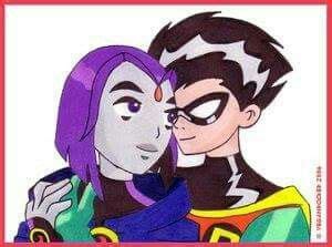 Pin By Joey Najera On Raven And Robin Fan Art Teen Titans Fanart