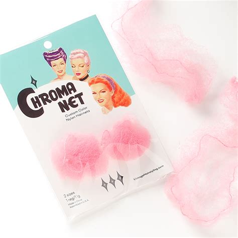 Chroma Net Custom Color Hair Nets Vintage Hairstyling