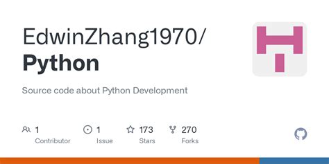 Github Edwinzhang1970python Source Code About Python Development