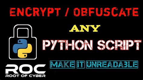 যে কোনো Python স্ক্রিপ্ট Encryptobfuscate করূন Encryptobfuscate