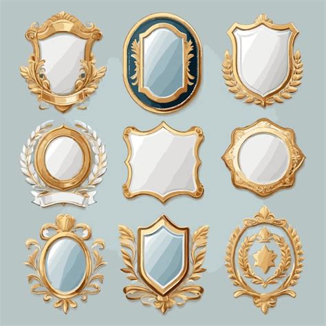 Premium Vector Vintage Badge Frame Vector