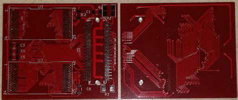 SRAM PCB Built Populated And Is Testing Good Techtravels Org