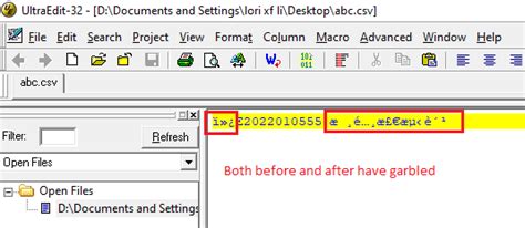 convert csv files use us ascii encoding which contain chinese characters however the result