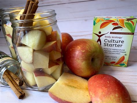 Lacto Fermented Apples And Cinnamon Kristen Coffield