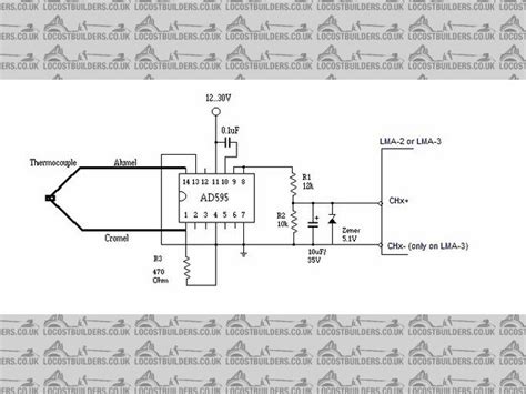 Egt Probe K Type Thermocouple Mounting Boss Circuitry