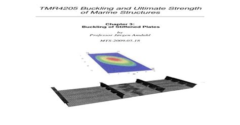 Pdf Tmr4205 Buckling And Ultimate Strength Of Marine Structures Dokumen Tips