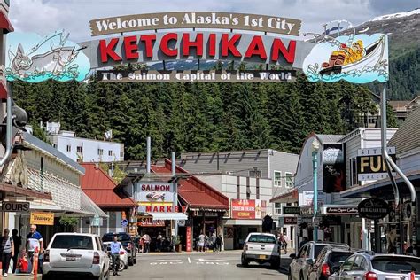 Downtown Ketchikan Alaska