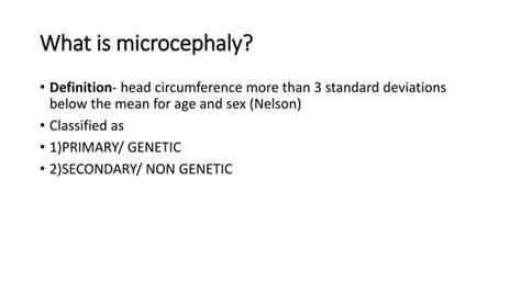Microcephaly Pptx