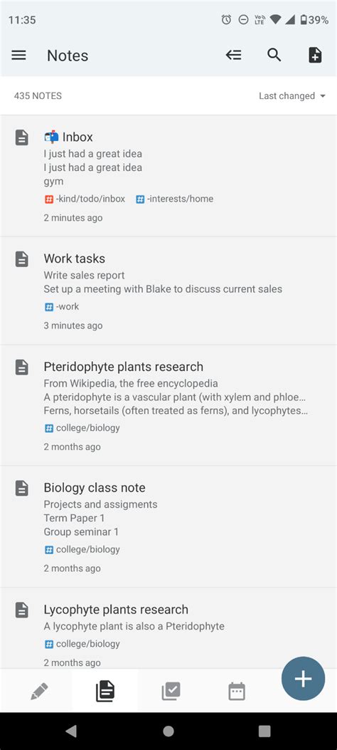 The Ios And Android Quick Task Bar Creating Tasks And To Do Lists On Mobile Amplenote