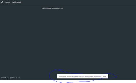 Using Virtualbox With Gns3 R Gns3