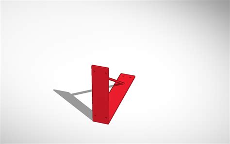 3d Design Copy Of Camera Bracket For Bfb Printer Tinkercad