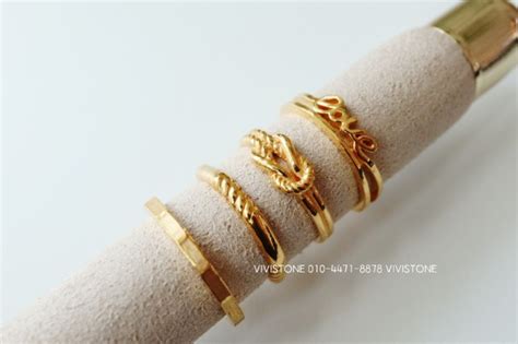 비비스톤 》 주얼리로 즐기면서 곧 투자가 되는 순금 1돈 반지 디자인 네이버 블로그