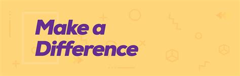 차이 만들 영감을 크리에이 티브 동기 부여 견적 포스터 템플릿 벡터 인쇄 술그림 Make A Difference Short Phrase에 대한 스톡 벡터 아트 및 기타