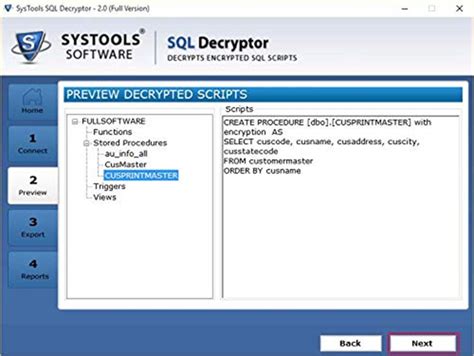Sql Decryptor File Management Software 30 Off For Pc