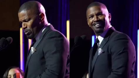 Vi El Túnel Pero No Vi La Luz Un Emocionado Jamie Foxx Reaparece Después De Graves Problemas