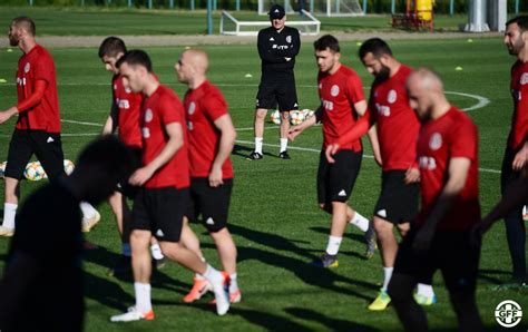 საქართველოს ნაკრების პირველი ვარჯიში Video