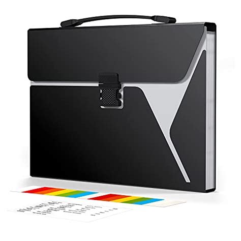 Abc Life Accordian File Organizer 13 Pockets Expanding File Folder Expandable A4 Letter Size