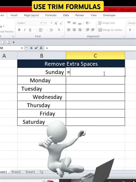 Remove Extra Space In Excel Shorts Viral Youtube