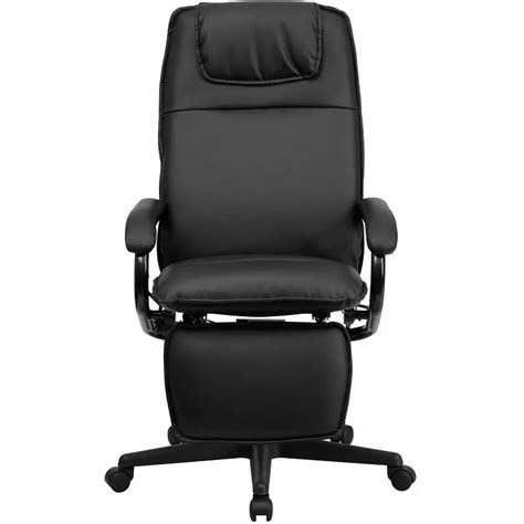 Flash Rapid Furniture Robert High Back Black Leathersoft Executive