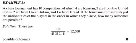 Combinatory Combinatorics Multinomial Coefficients