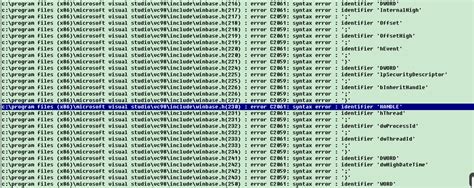 在编写C语言的过程中在代码中添加了windows h头文件就出现大量winbase h的错误 编程语言 CSDN问答