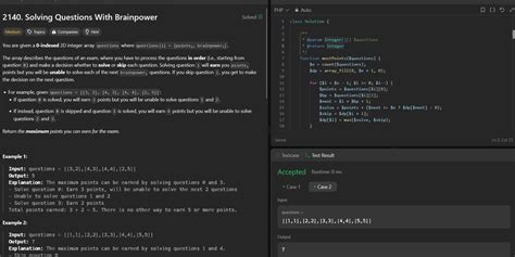 2140 Solving Questions With Brainpower Dev Community