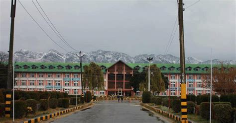 With Normalcy Making A Gradual Comeback Nit Srinagar Set To Reopen From 15 October