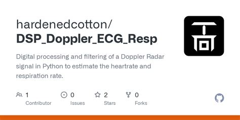 Github Hardenedcottondspdopplerecgresp Digital Processing And