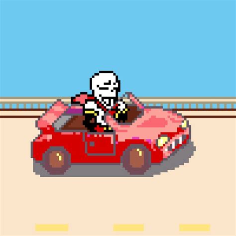 Papyrus In His Car Undertale Fiction Books Worth Reading Papyrus