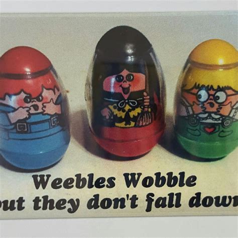 Weeble Wobble Toys Etsy