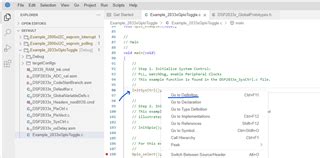 TMS F CCS Cloud Go To Definition And Breakpoint Problems C Microcontrollers