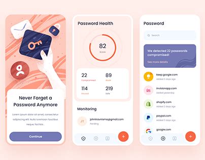 Password Ui Projects Photos Videos Logos Illustrations And Branding Behance