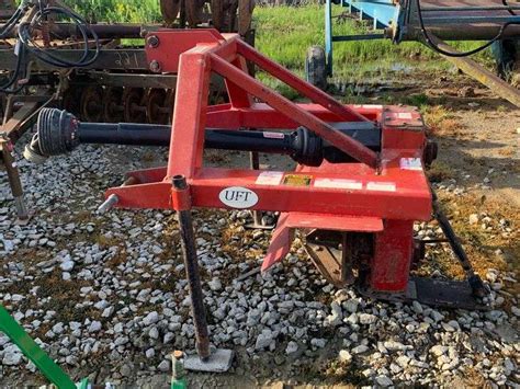 Uft 3pt Spin Ditcher 540 Pto 16 Wheel Schmid Auction