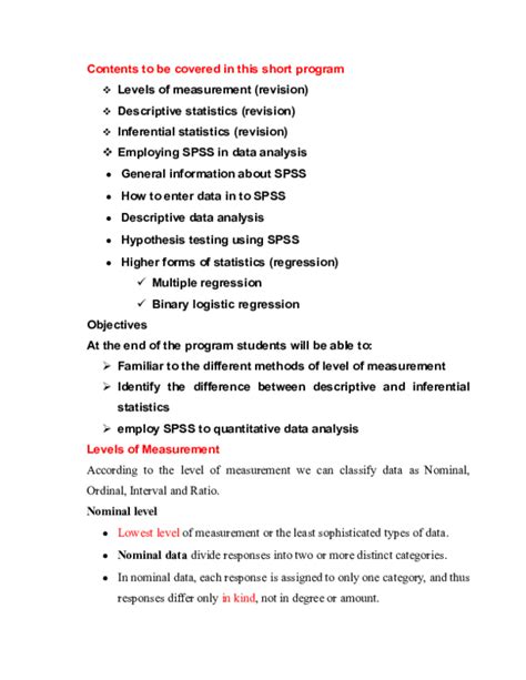 Doc Quantitative Lecture Note