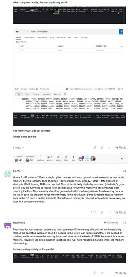 Rust Memory Leak The Rust Programming Language Forum