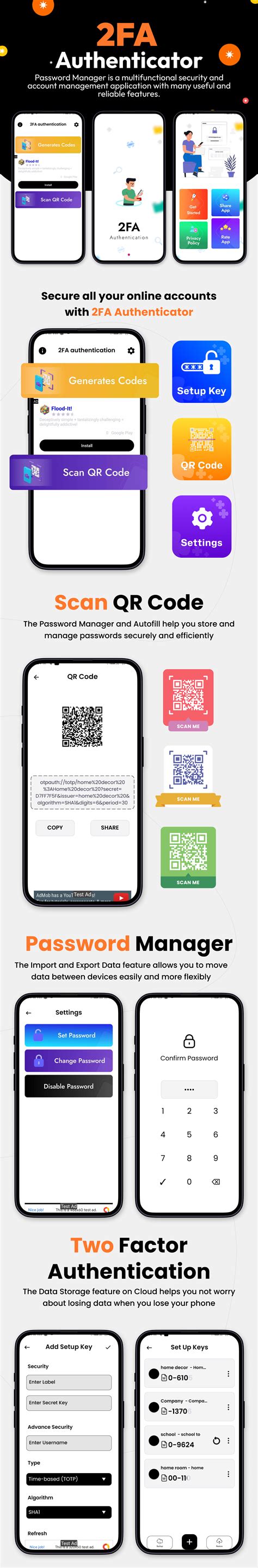 2fa Authenticator Android App Source Code With Customize