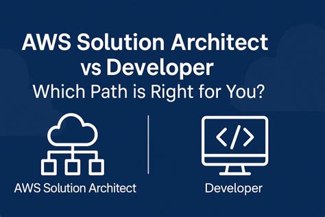 Aws Solution Architect Vs Developer Which Path Is Right For You