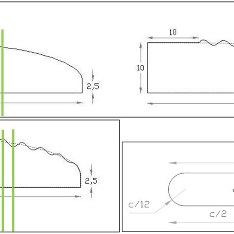 The Three Tested Wing Model Planforms And Cross Section Wing Without